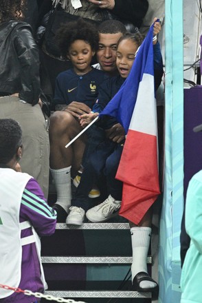 Kylian Mbappe Family Waiting Fifa World Editorial Stock Photo - Stock ...