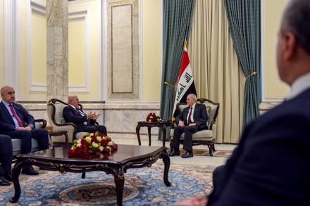 Iraqi President Abdul Latif Rashid Meets Editorial Stock Photo - Stock ...
