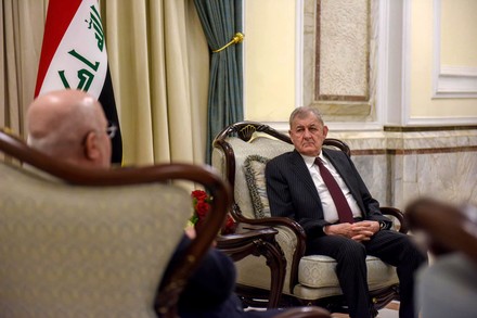 Iraqi President Abdul Latif Rashid Meets Editorial Stock Photo - Stock ...