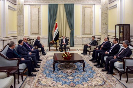Iraqi President Abdul Latif Rashid Meets Editorial Stock Photo - Stock ...