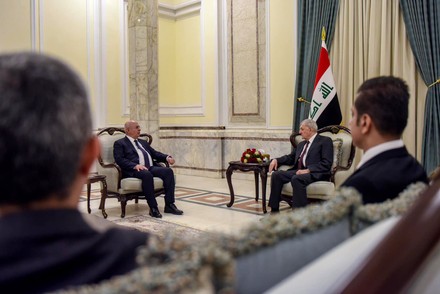 Iraqi President Abdul Latif Rashid Meets Editorial Stock Photo - Stock ...