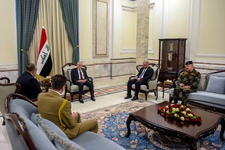 Iraqi President Abdul Latif Rashid Meets Editorial Stock Photo - Stock ...