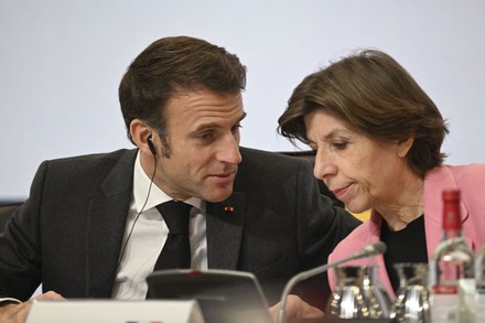 French President Emmanuel Macron French Minister Editorial Stock Photo ...
