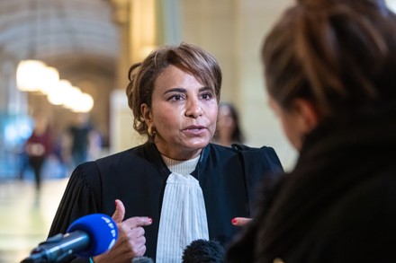 French Lawyer Samia Maktouf Talks Press Editorial Stock Photo - Stock ...