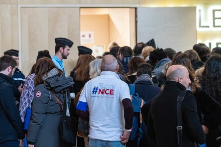 Lawyers Participants Queue Enter Temporary Courtroom Editorial Stock ...