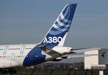 First Airbus A380 Made Maiden Flight Editorial Stock Photo - Stock ...