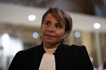 French Lawyer Samia Maktouf Talks Press Editorial Stock Photo - Stock ...