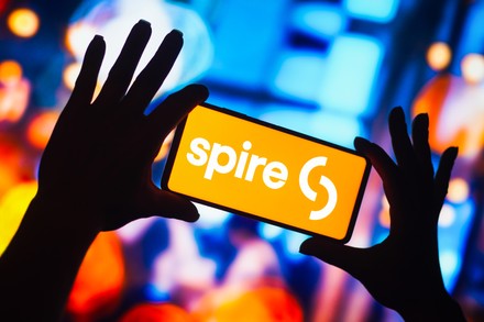 This Photo Illustration Spire Inc Logo Editorial Stock Photo - Stock ...