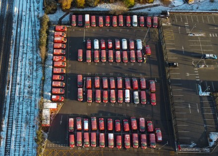 Royal Mail Vans Parked Sheffield Mail Editorial Stock Photo - Stock ...