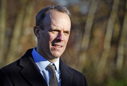 Justice Sec Dominic Raab Mp Meets Editorial Stock Photo - Stock Image ...