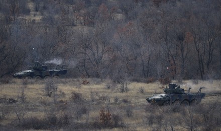 Italian Military Vehicles Freccia Take Part Editorial Stock Photo ...