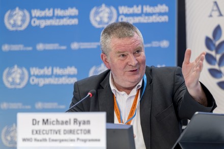 Michael Ryan Executive Director Who Health Editorial Stock Photo ...