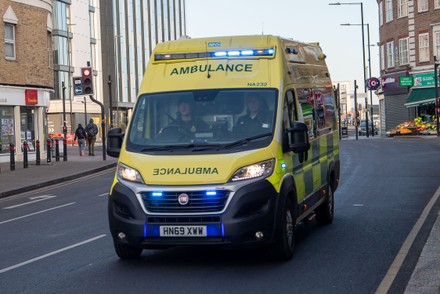 Emergency Ambulance Slough Tomorrow Marks Big Editorial Stock Photo ...