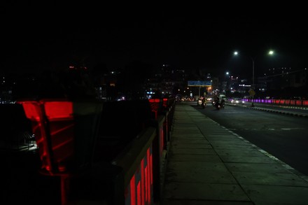 Vehicles Move Over Tawi Bridge Jammu Editorial Stock Photo - Stock ...