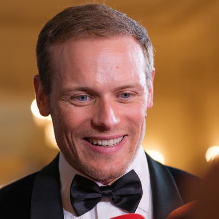 Scottish Actor Sam Heughan Attends V Editorial Stock Photo - Stock ...