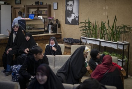 Veiled Female Iranian Fans Attend Nakhlestan Editorial Stock Photo ...