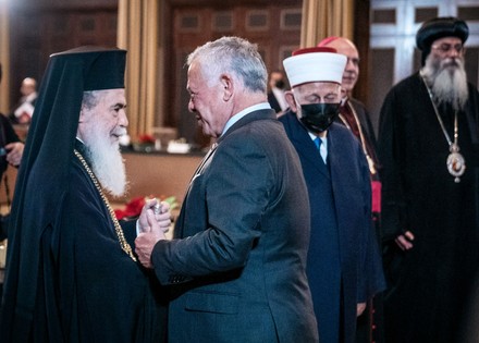 Jordans King Abdullah Ii Accompanied By Editorial Stock Photo - Stock ...