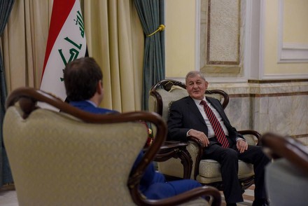 Iraqi President Abdul Latif Jamal Rashid Editorial Stock Photo - Stock ...