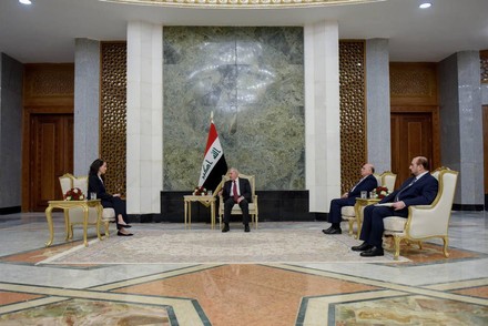 Iraqi President Abdul Latif Jamal Rashid Editorial Stock Photo - Stock ...