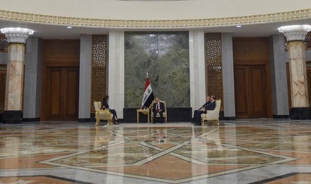 Iraqi President Abdul Latif Jamal Rashid Editorial Stock Photo - Stock ...