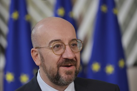 Charles Michel President European Council Arrives Editorial Stock Photo ...