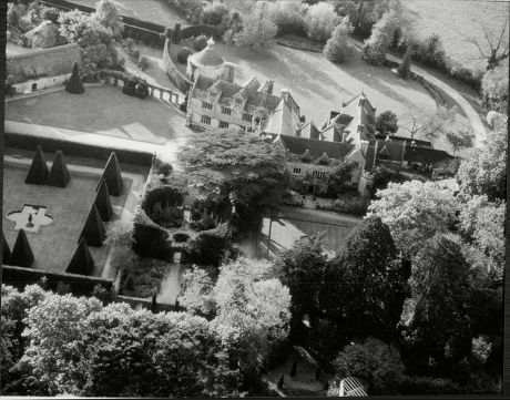 Aerial View Athelampton Manor Athelhampton One Editorial Stock Photo ...