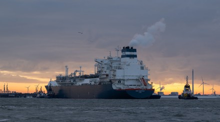 Hoegh Esperanza Fsru Ship Arrives Dock Editorial Stock Photo - Stock ...