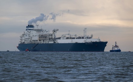 Hoegh Esperanza Fsru Ship Arrives Dock Editorial Stock Photo - Stock ...