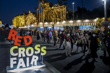 People Visit Annual Red Cross Fair Editorial Stock Photo - Stock Image ...