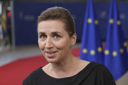 Prime Minister Denmark Mette Frederiksen Arrives Editorial Stock Photo ...