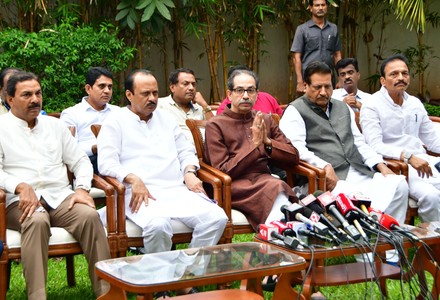 Maha Vikas Aghadi Mva Leaders Ajit Editorial Stock Photo - Stock Image | Shutterstock