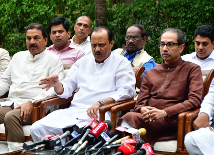 Maha Vikas Aghadi Mva Leaders Ajit Editorial Stock Photo - Stock Image | Shutterstock