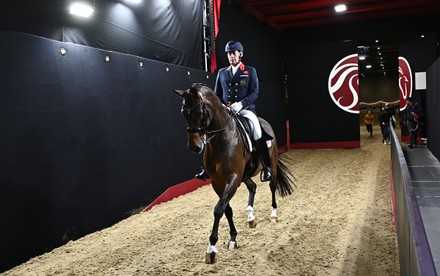 Emile Faurie Gbr Riding Bellevue Enters Editorial Stock Photo - Stock ...