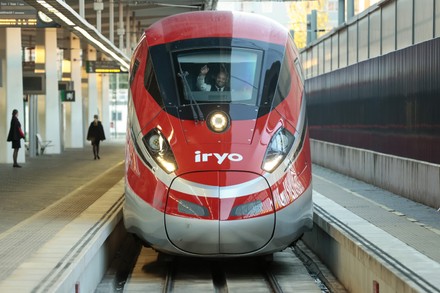 View High Speed Train Company Iryo Editorial Stock Photo - Stock Image ...