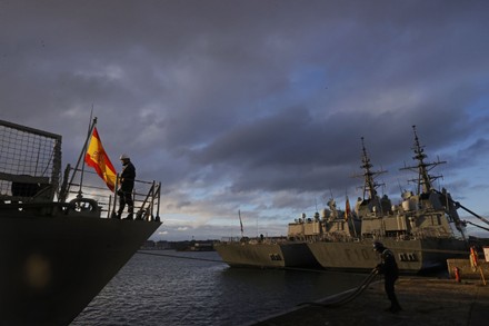 Spanish Navys Guided Missile Frigate F105 Editorial Stock Photo - Stock ...