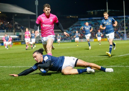 James Lowe Leinster Scoring Opening Try Editorial Stock Photo - Stock ...