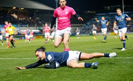 James Lowe Leinster Scoring Opening Try Editorial Stock Photo - Stock ...
