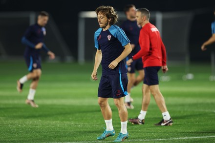 Luka Modric Croatia Attends Their Training Editorial Stock Photo ...