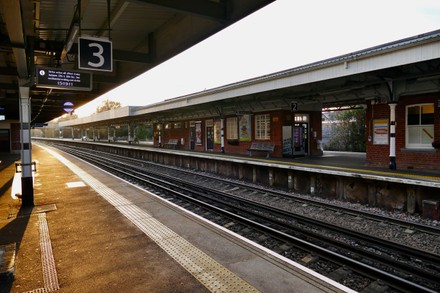 Deserted Train Station During Another Day Editorial Stock Photo - Stock ...