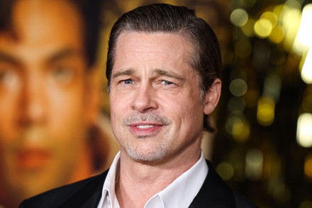 American Actor Brad Pitt Wearing Tom Editorial Stock Photo - Stock ...