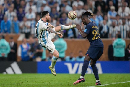 Lionel Messi Argentina Attempts Strike Ball Editorial Stock Photo ...
