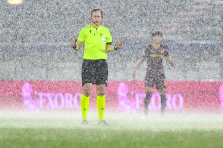 Referee Cheryl Foster Wal During Fifth Editorial Stock Photo - Stock ...