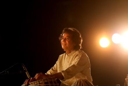 Indian Tabla Maestro Musical Producer Film Editorial Stock Photo ...