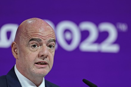2022 Fifa World Cup Press Conference Editorial Stock Photo - Stock ...