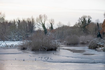 River Cray Looks Icy Cold This Editorial Stock Photo - Stock Image ...