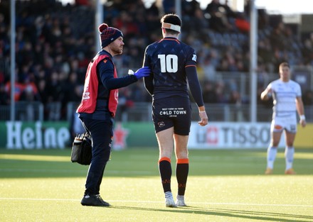 Pierre Schoeman Edinburgh Rugby Prop Attempts Editorial Stock Photo ...