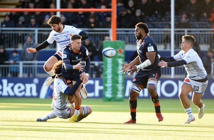 Jamie Ritchie Edinburgh Flanker Leaps High Editorial Stock Photo ...