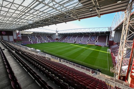General View Inside Tynecastle Park Edinburgh Editorial Stock Photo ...
