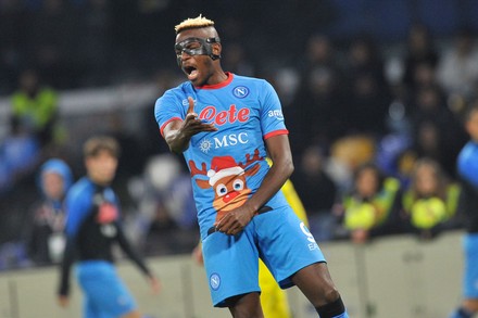 Victor Osimhen Player Napoli During Friendly Editorial Stock Photo ...
