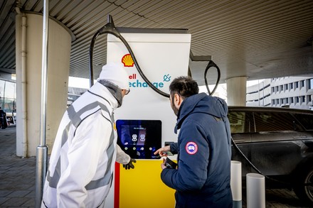 Shell On Rotterdams Hofplein Now Only Editorial Stock Photo - Stock Image | Shutterstock